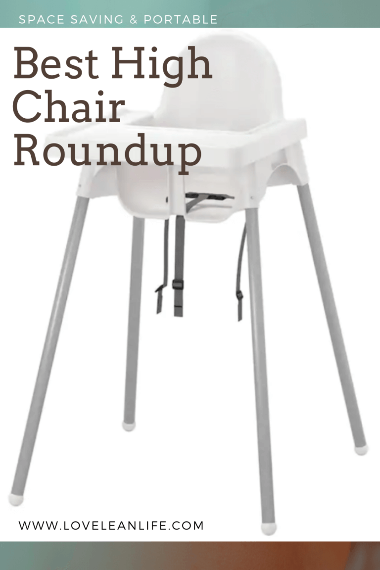 Best High Chair Roundup - Love. Lean. Life.